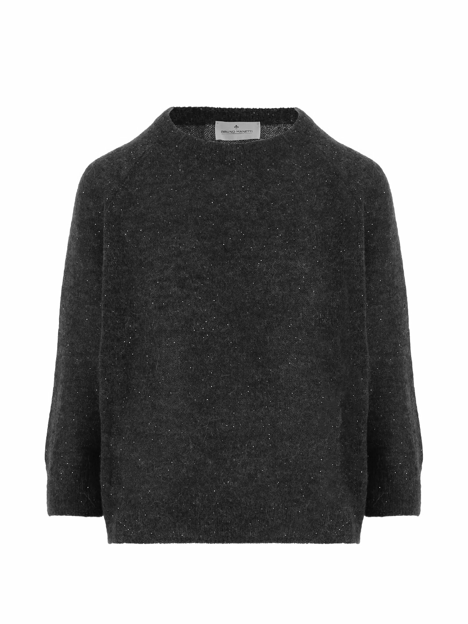 Свитер Bruno Manetti Sequin-embellished crew-neck sweater
