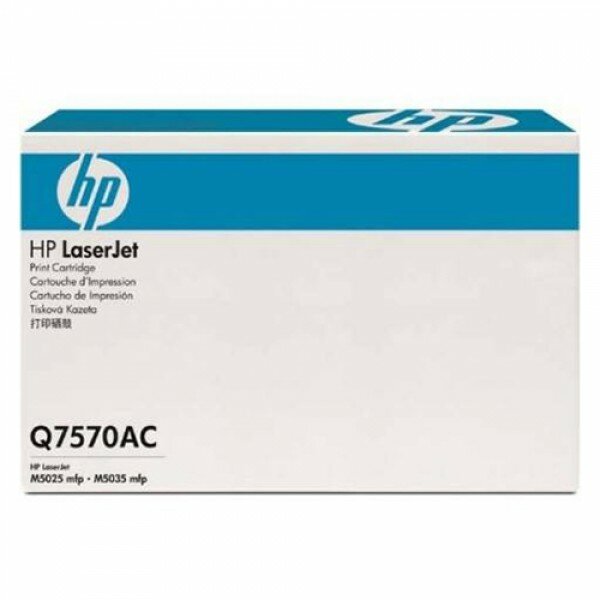 HP Q7570AC тонер-картридж оригинальный