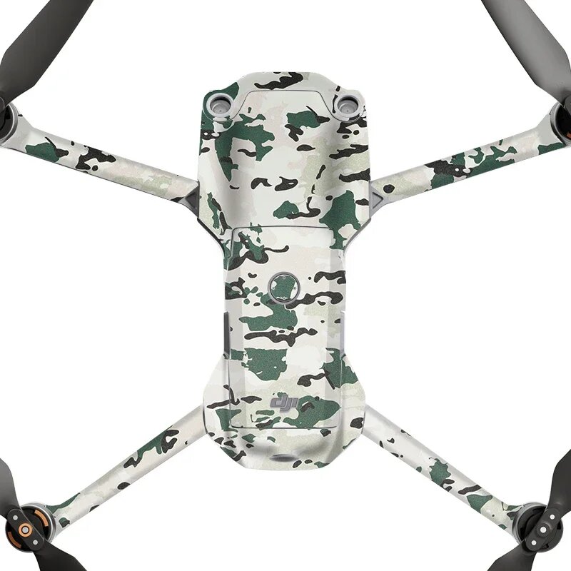 Набор декоративных наклеек для камеры DJI Air 2S Зеленый, Bundle 2, Forest Camo