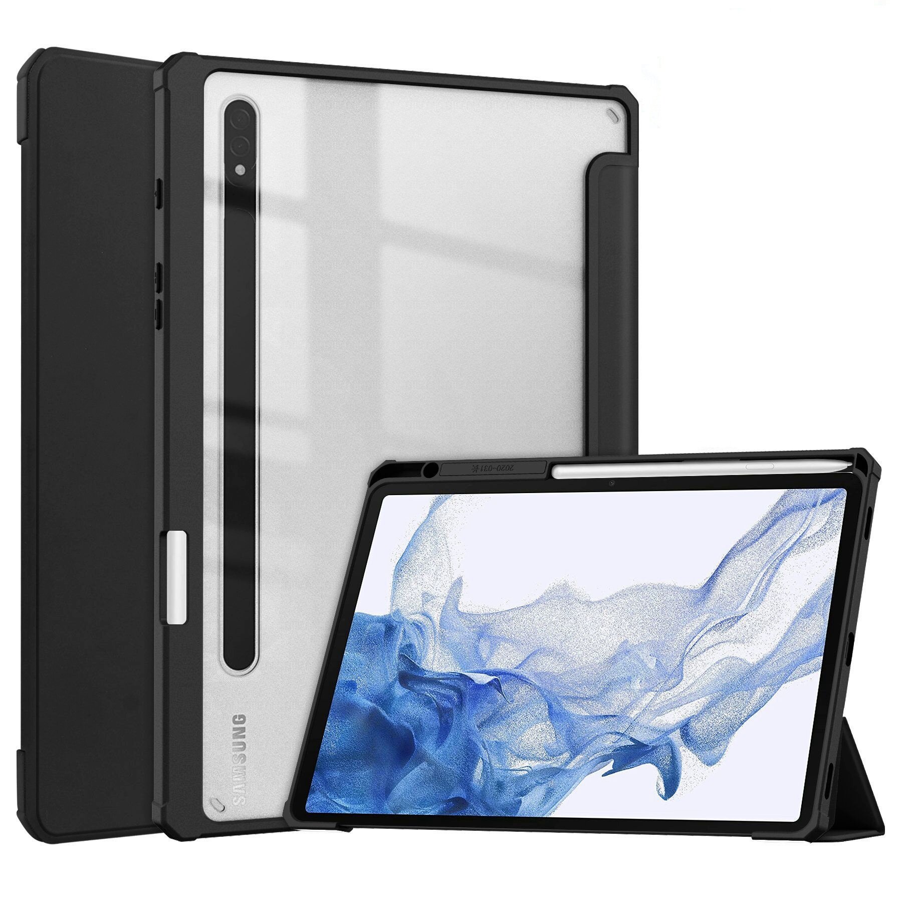 Чехол MyPads для Samsung Galaxy Tab S7( T870 / T875), Tab S8 11' ( X700 /X706 ) с магнитом