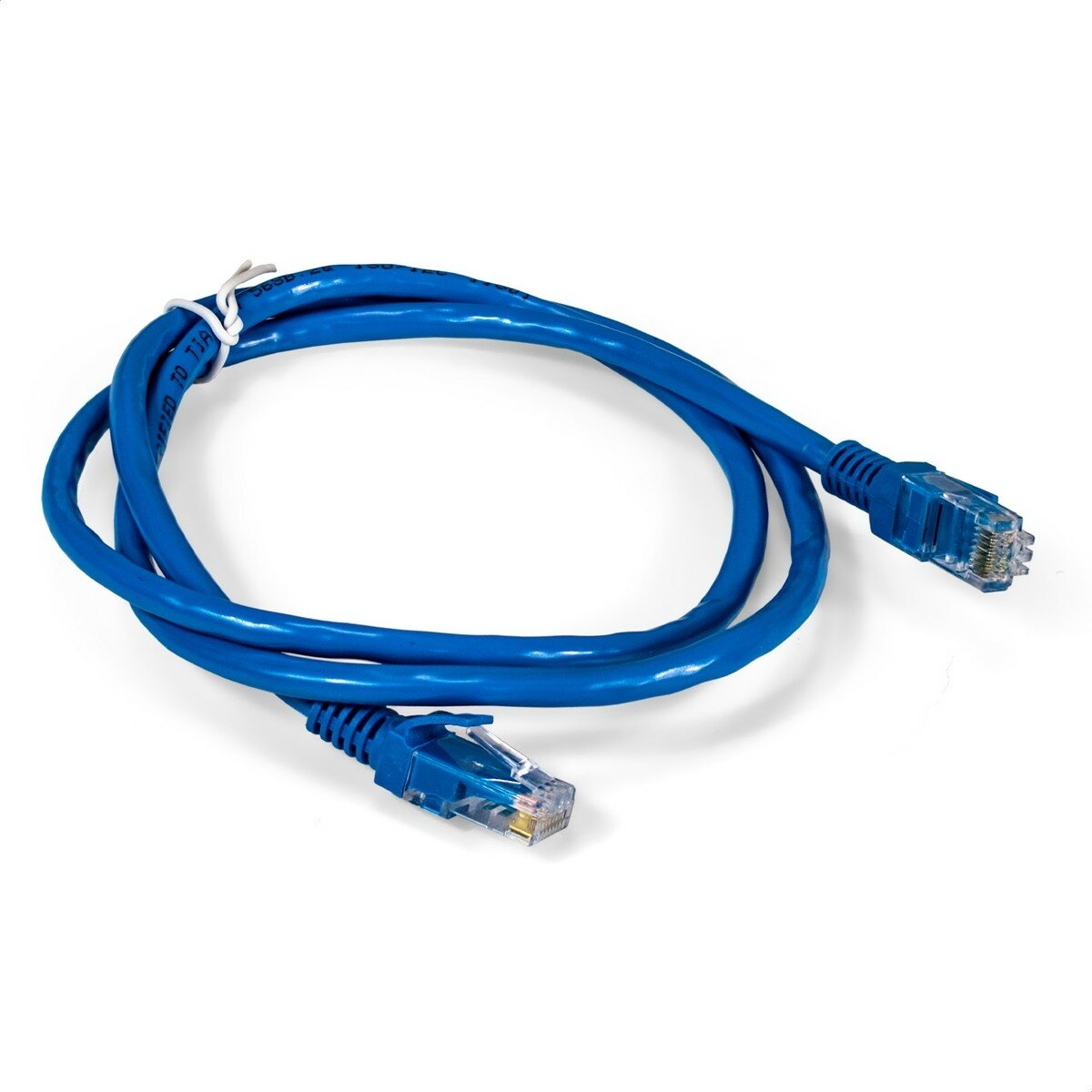 Патч-корд интернет кабель Exegate U/ UTP cat.6 RJ 45 1 м Синий