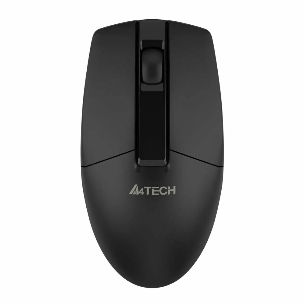 Мышь беспроводная A4TECH G3-330NS black (USB, 3 кнопки, 1200dpi, silent) (G3-330NS)