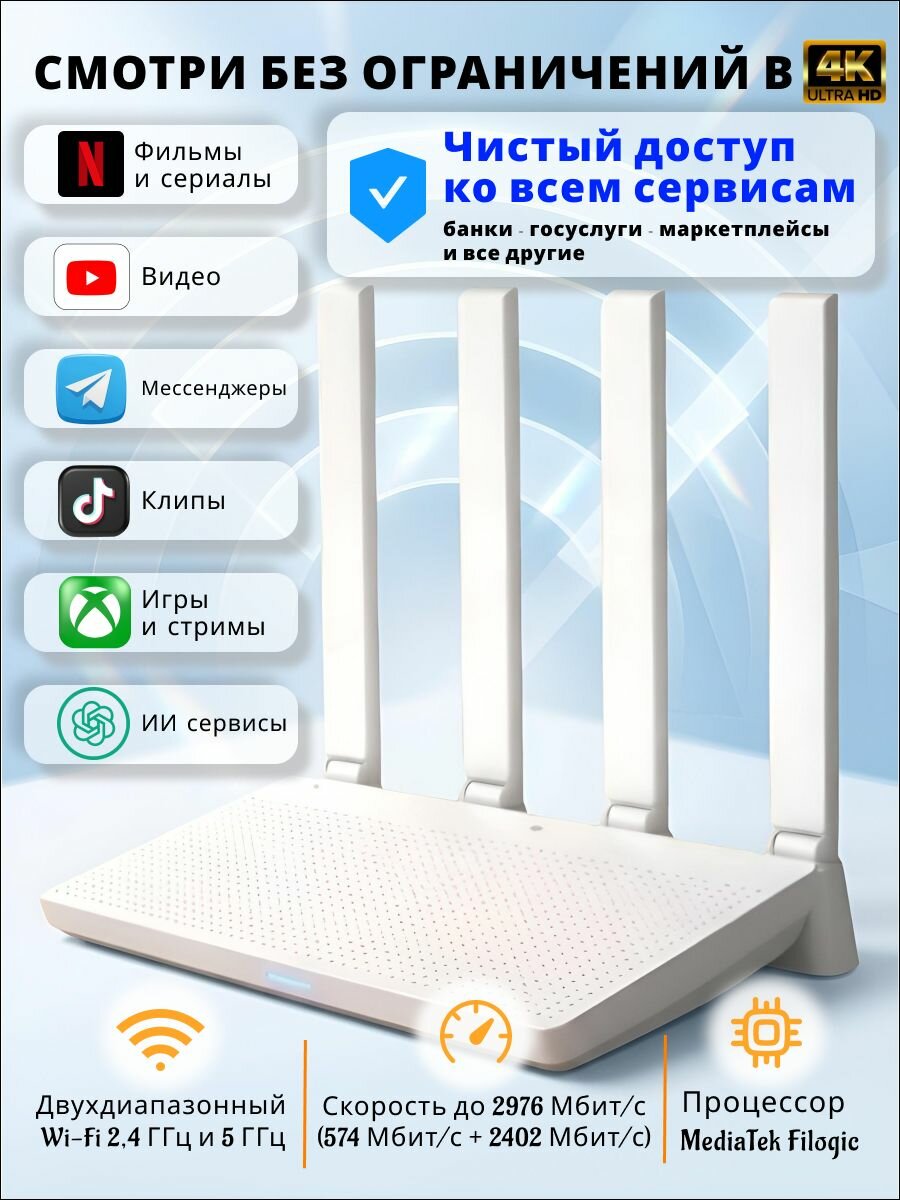 Роутер с VPN OpenWRT VLESS клиентом