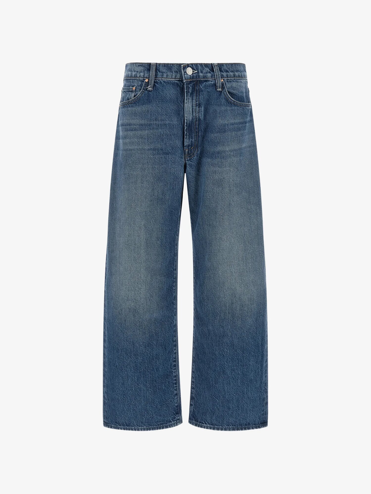 Джинсы Mother Dodger Flood wide-leg cotton jeans