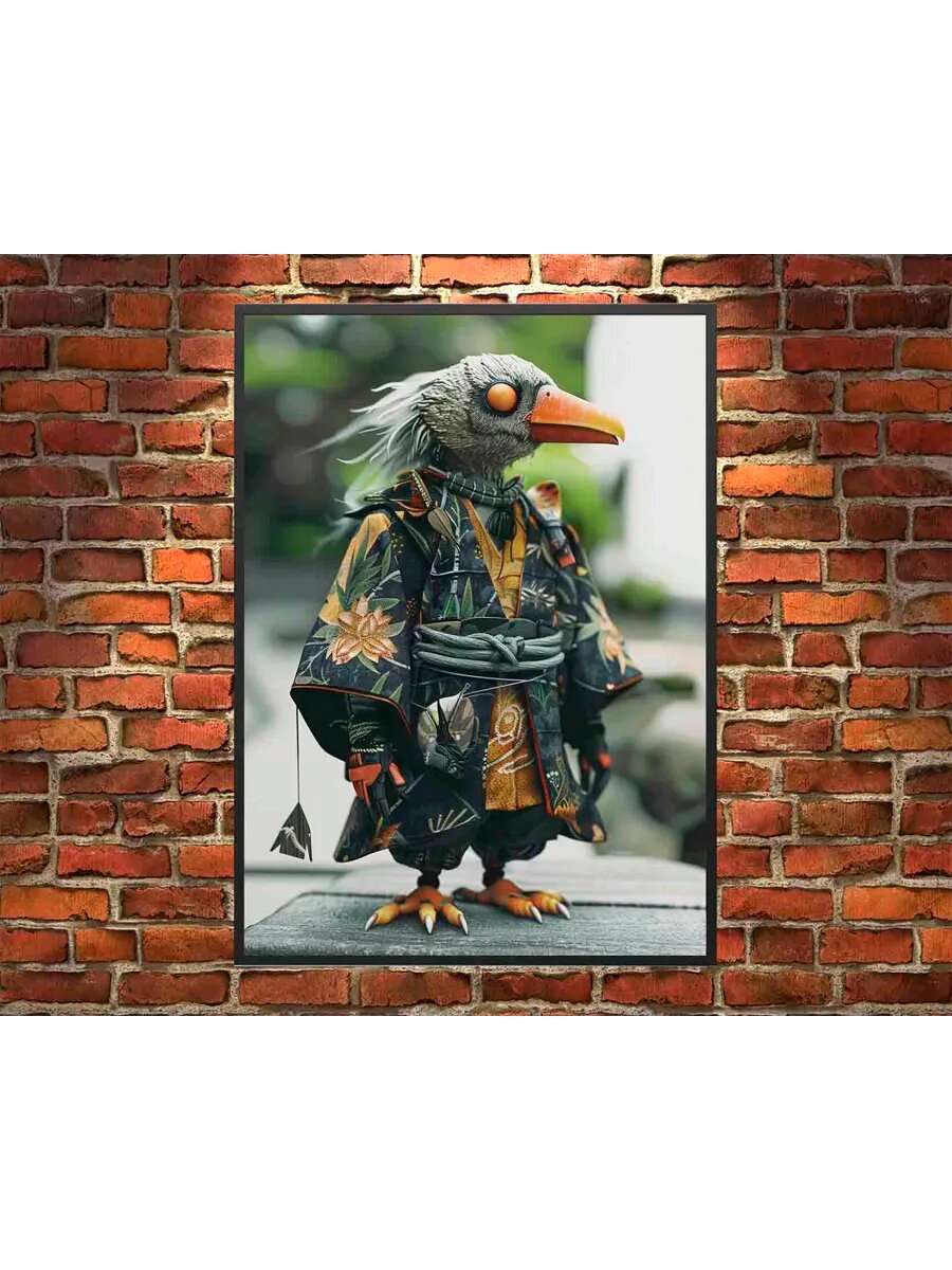 Самурай из птиц-тупиков 2, Плакат 30x42см