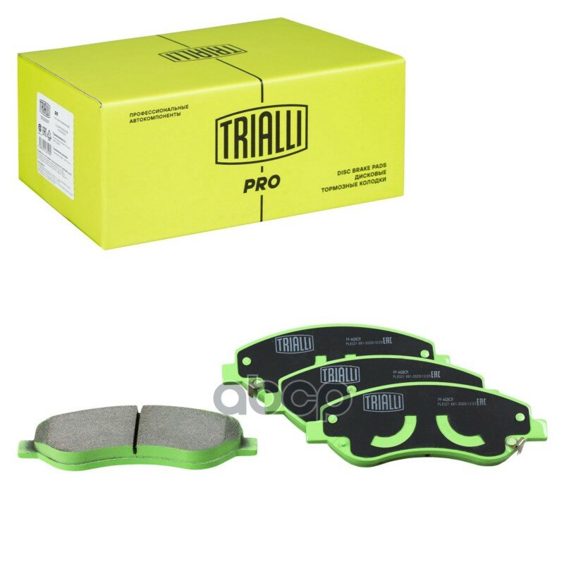 Колодки тормозные дисковые Trialli арт. PF4428CR