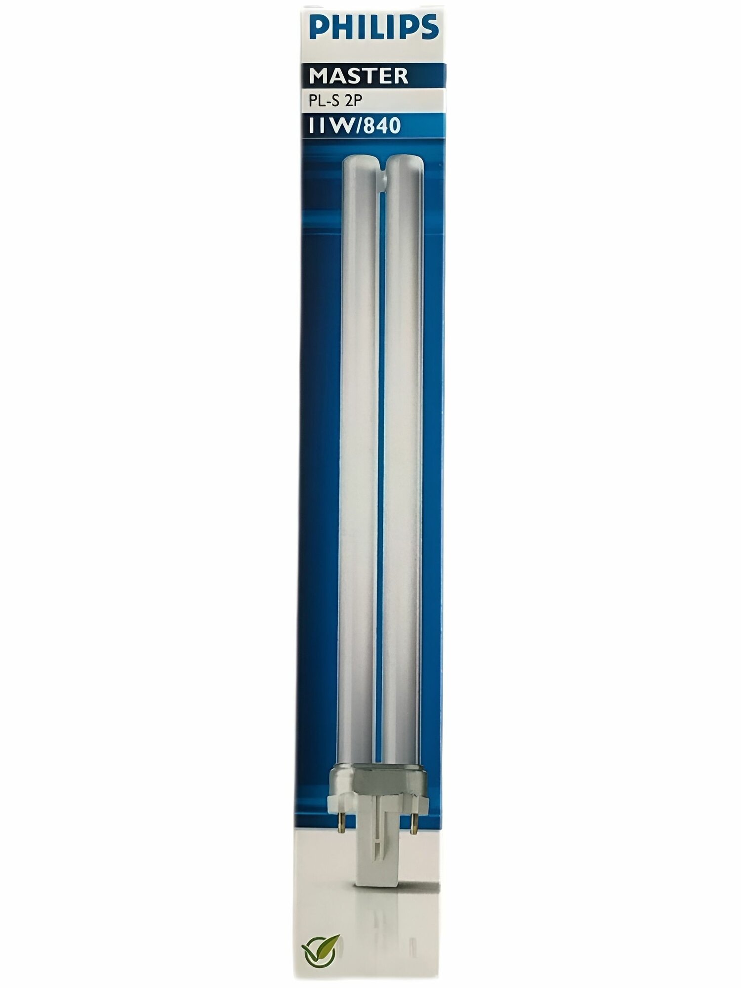 Лампа Philips PL-S 2P 11W/840 G23 белого света. Польша.
