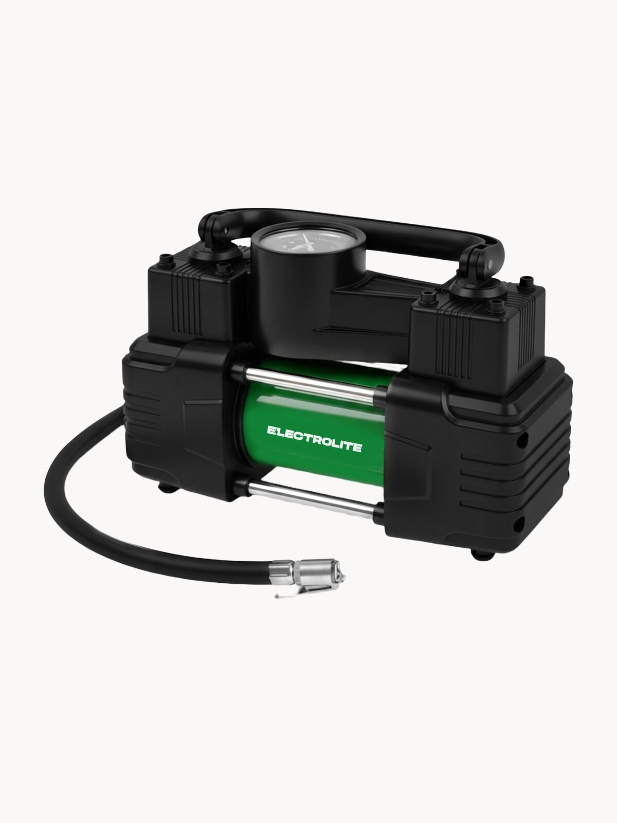 Автомобильный компрессор от прикуривателя и аккумулятор Electrolite АС 180LF ( 180Вт, 60 л/мин, 12А )