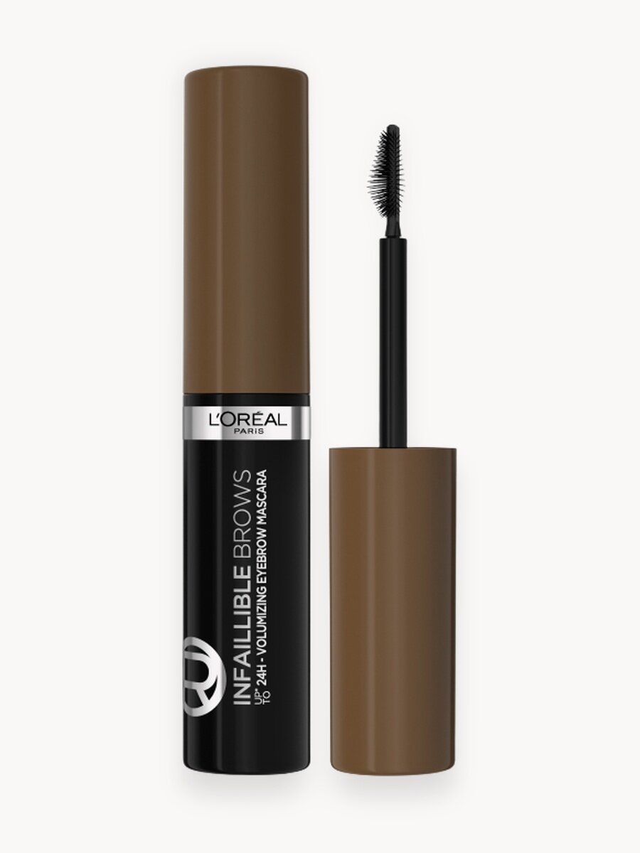 Тушь для бровей INFAILLIBLE Brows Volumizing Mascara, оттенок 3, брюнет