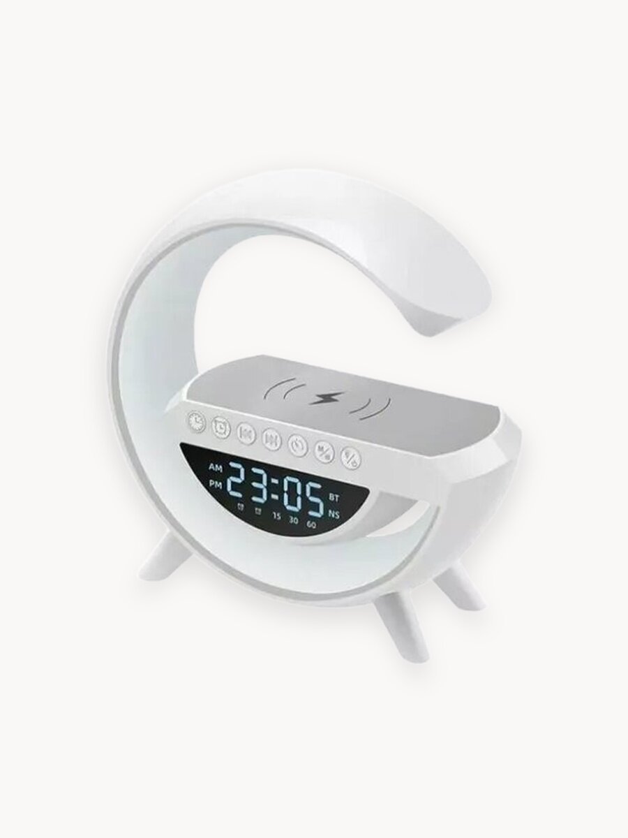 Часы электронные настольные, колонка-ночник