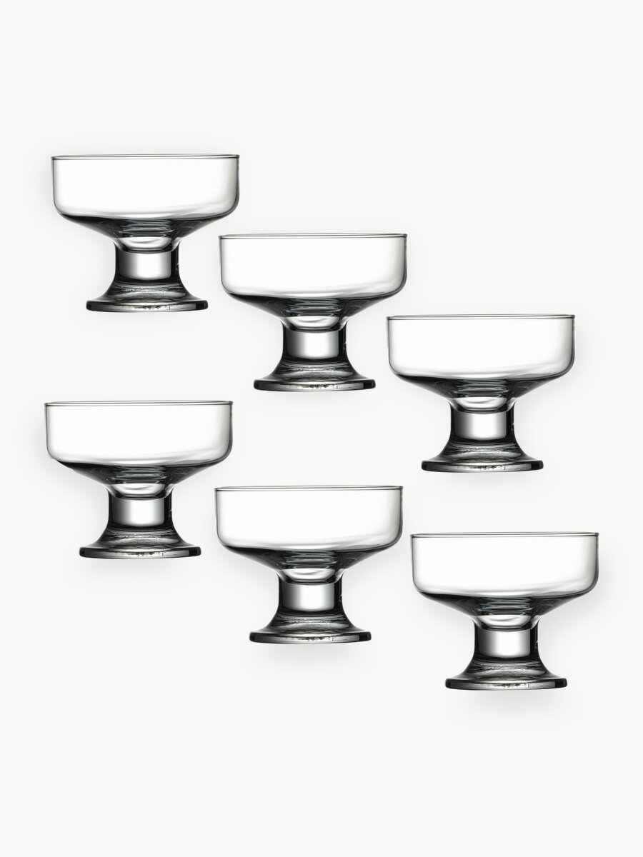 Набор креманок Pasabahce Iceville, стекло, прозрачный, 265 мл, 6 штук