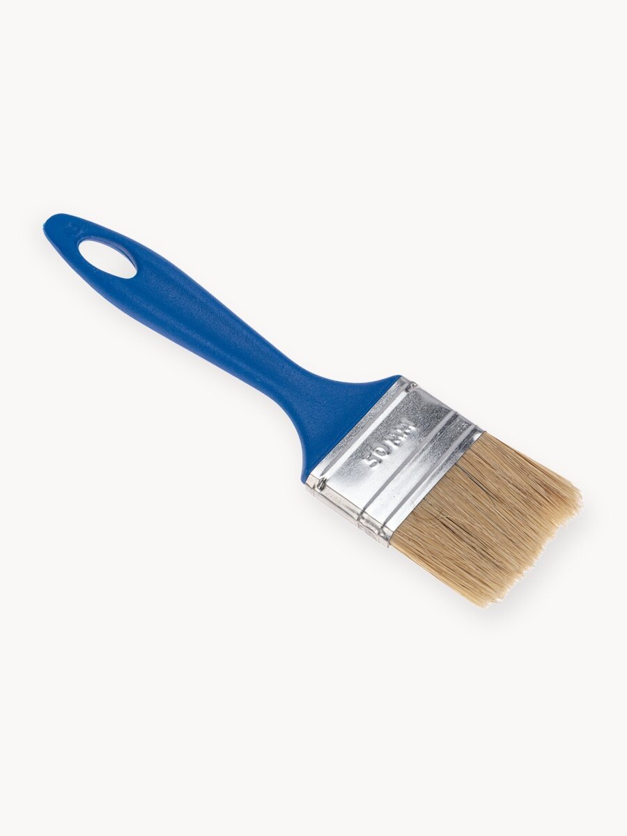 Кисть плоская «Универсальная», 50х8 мм, натуральный ворс, REXANT