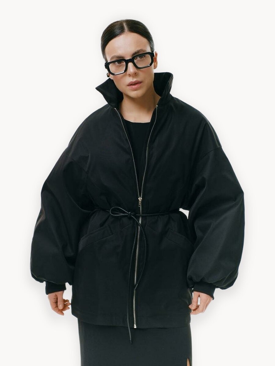 Куртка О-силуэта