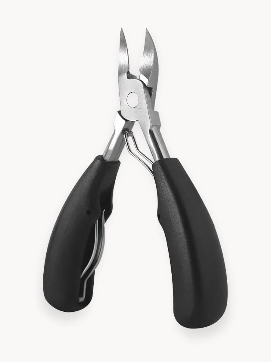 Кусачки для ногтей, кусачки для вросших ногтей на ногах, для педикюра, черные