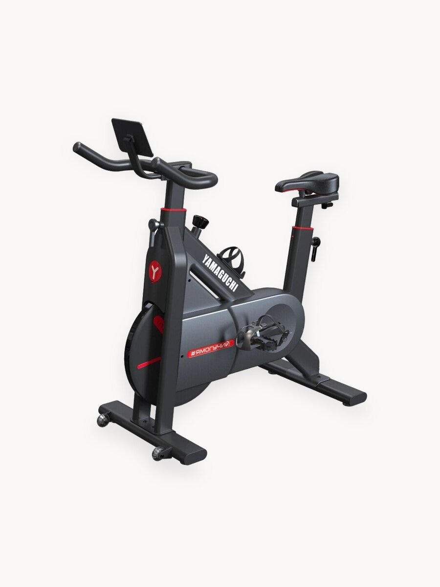 Велотренажер спин-байк Yamaguchi Fitness Bike lite/ сайкл/ велосипед для дома/ тренажер для ног кардио