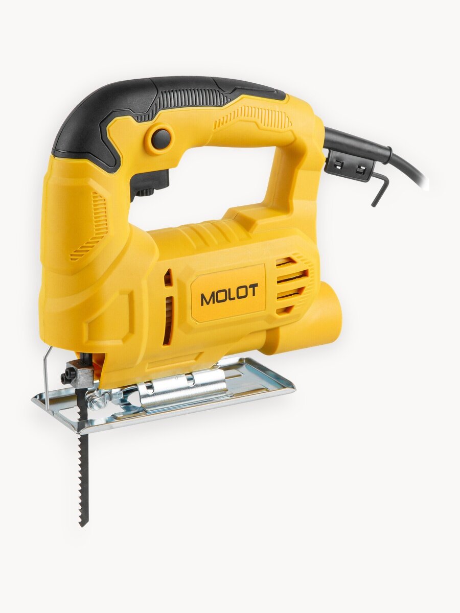 Лобзик электрический MOLOT MJS 5504 E сетевой, 400 Вт, глубина пропила до 55 мм