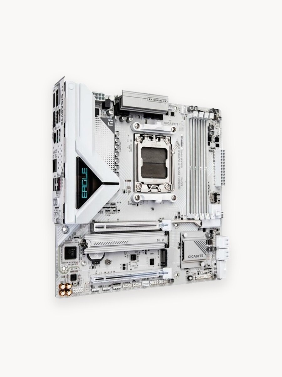 Материнская плата Gigabyte B850M EAGLE WIFI6E ICE (AM5, mATX)