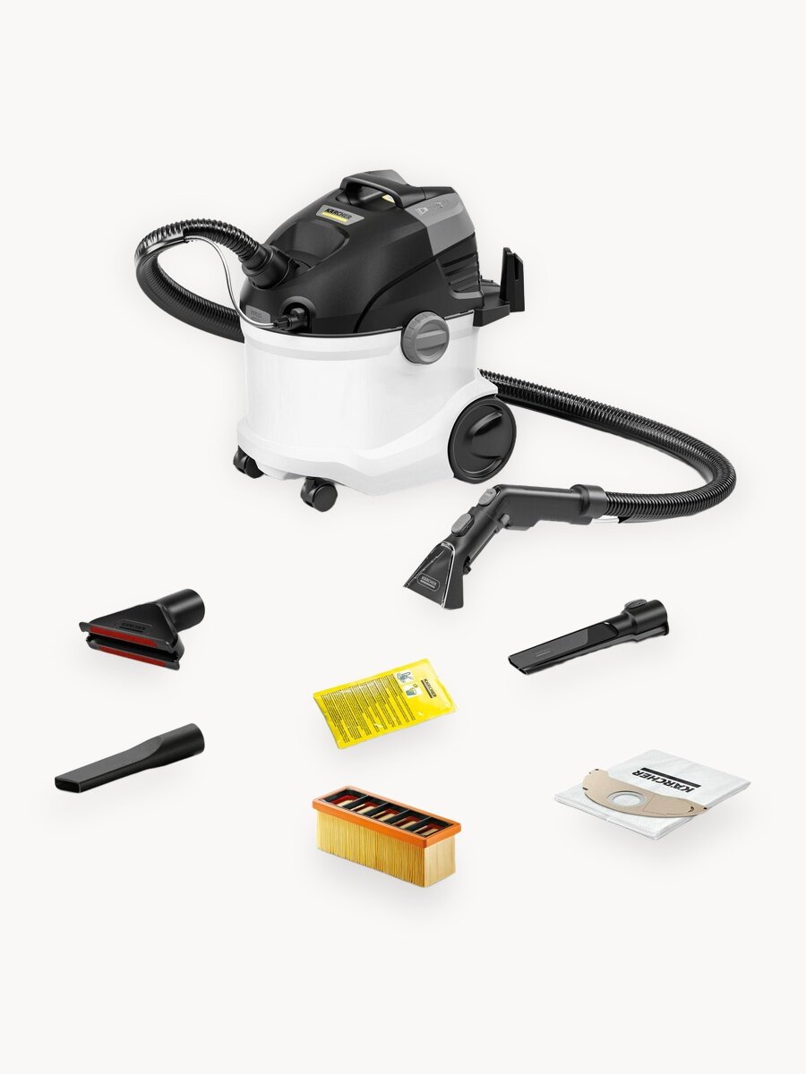 Моющий пылесос Karcher SE 5 Car (1.081-231.0) для авто, текстильных поверхностей и мягкой мебели