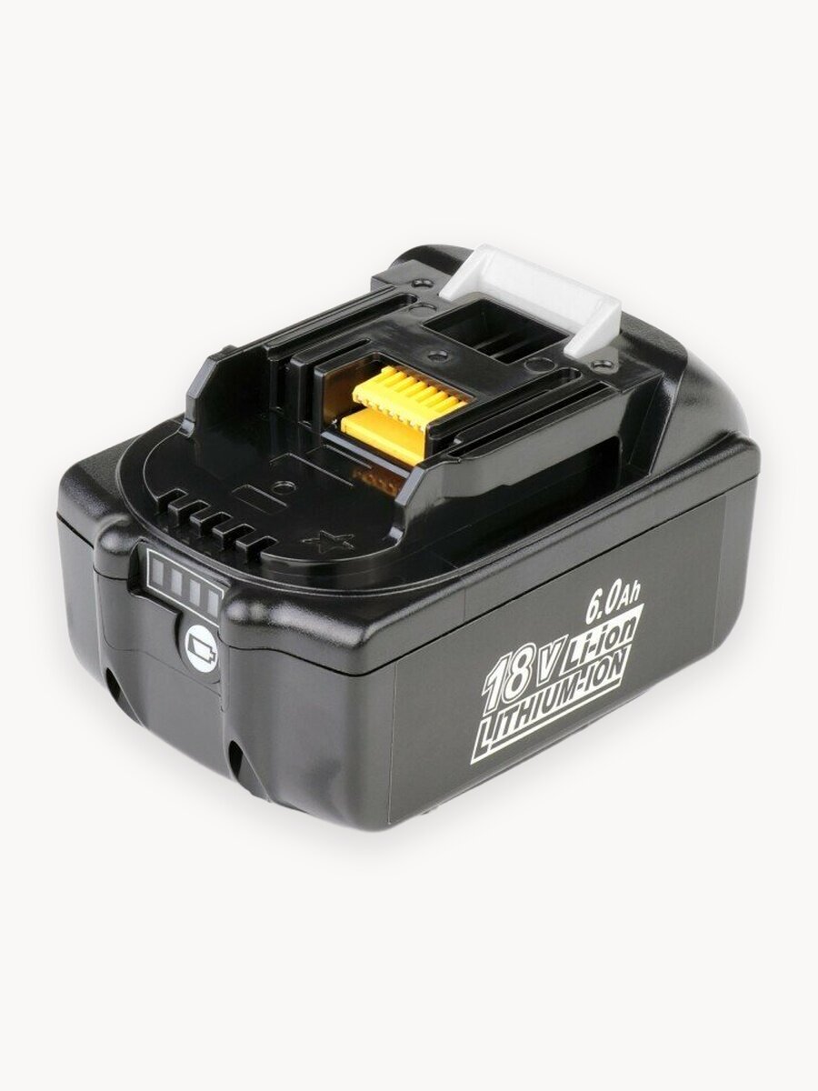 Аккумулятор для электроинструмента Makita BL1860B 18V 6.0Ah (Li-ion) PN: 197422-4