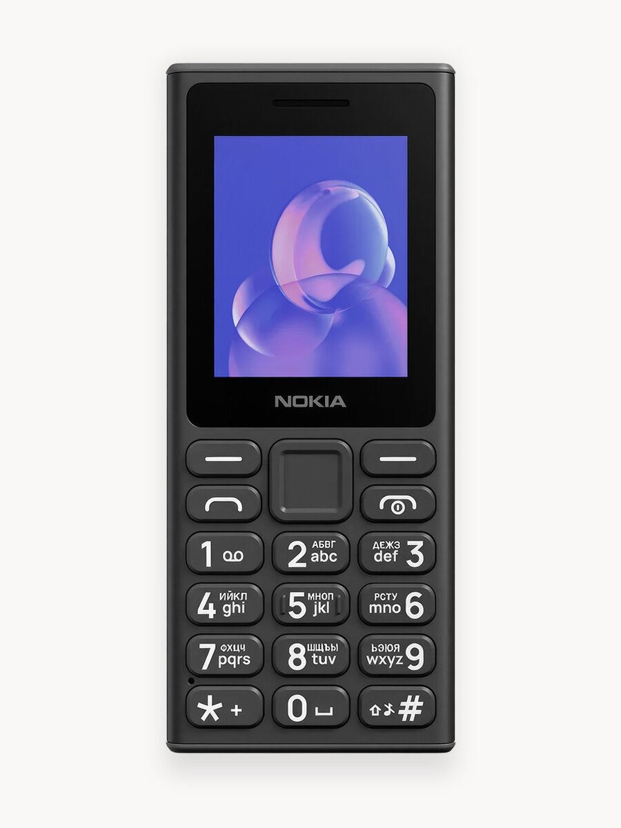 Кнопочный мобильный телефон нокиа 108 оригинал без камеры, без интернета