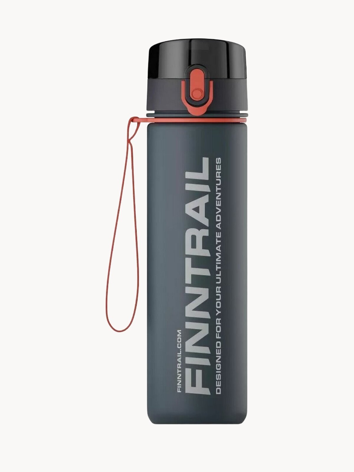 Бутылка для воды Finntrail Amulet, спортивная, 750 мл темно-серая