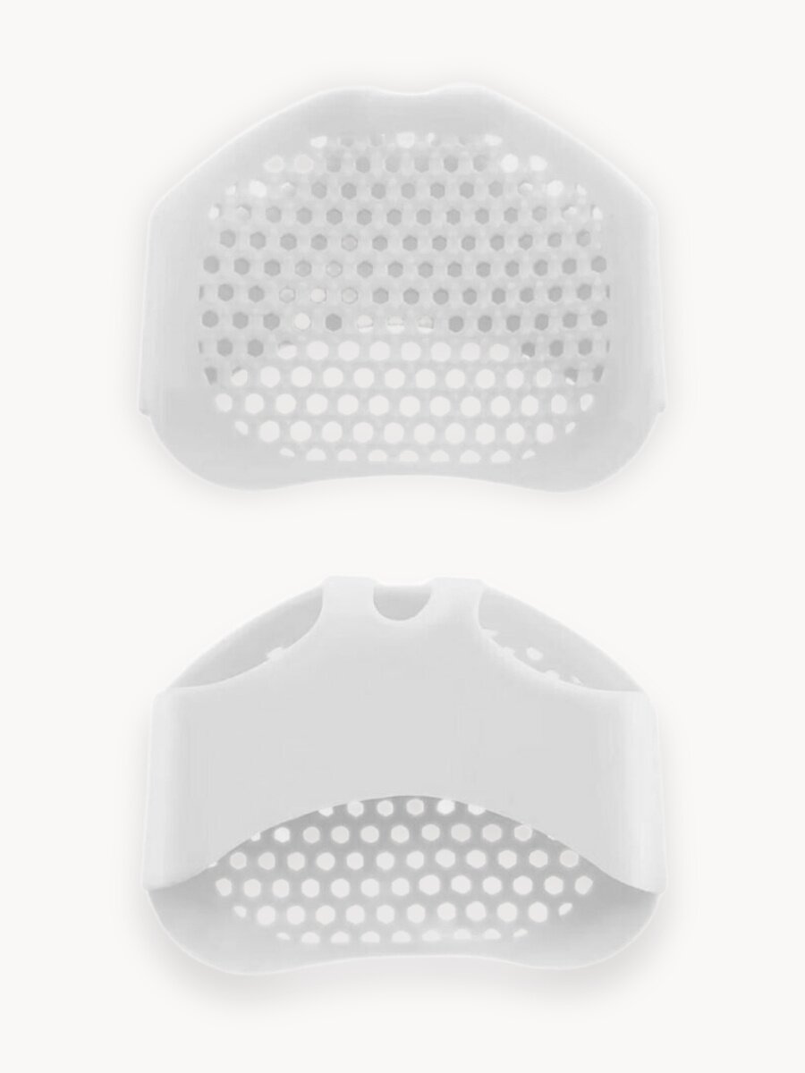 Полустельки ортопедические силиконовые(стельки для обуви), гелевые, женские/мужские(белый цвет)