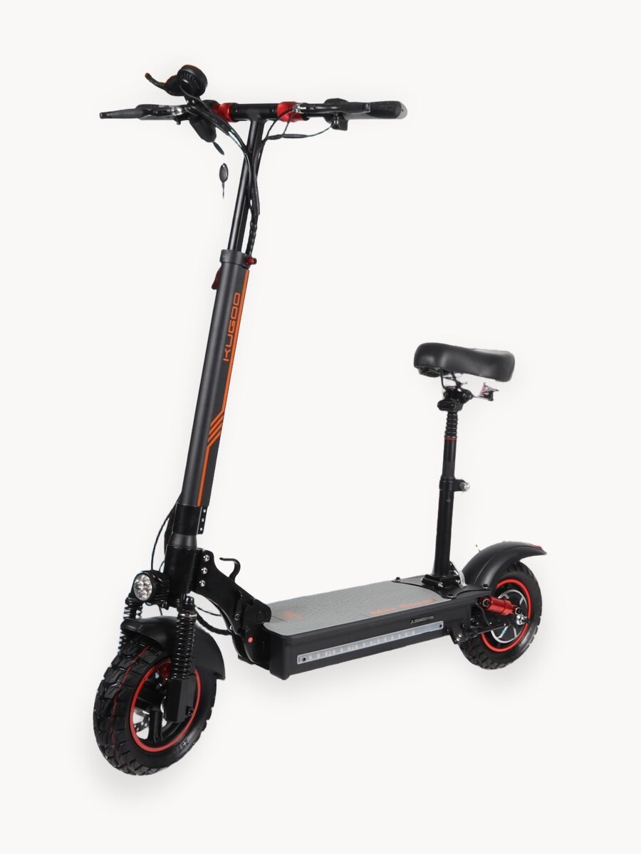 Электросамокат Kugoo Kirin Max Speed Russian Power, максимальная скорость до 45 км/ч, дальность хода до 30 км.