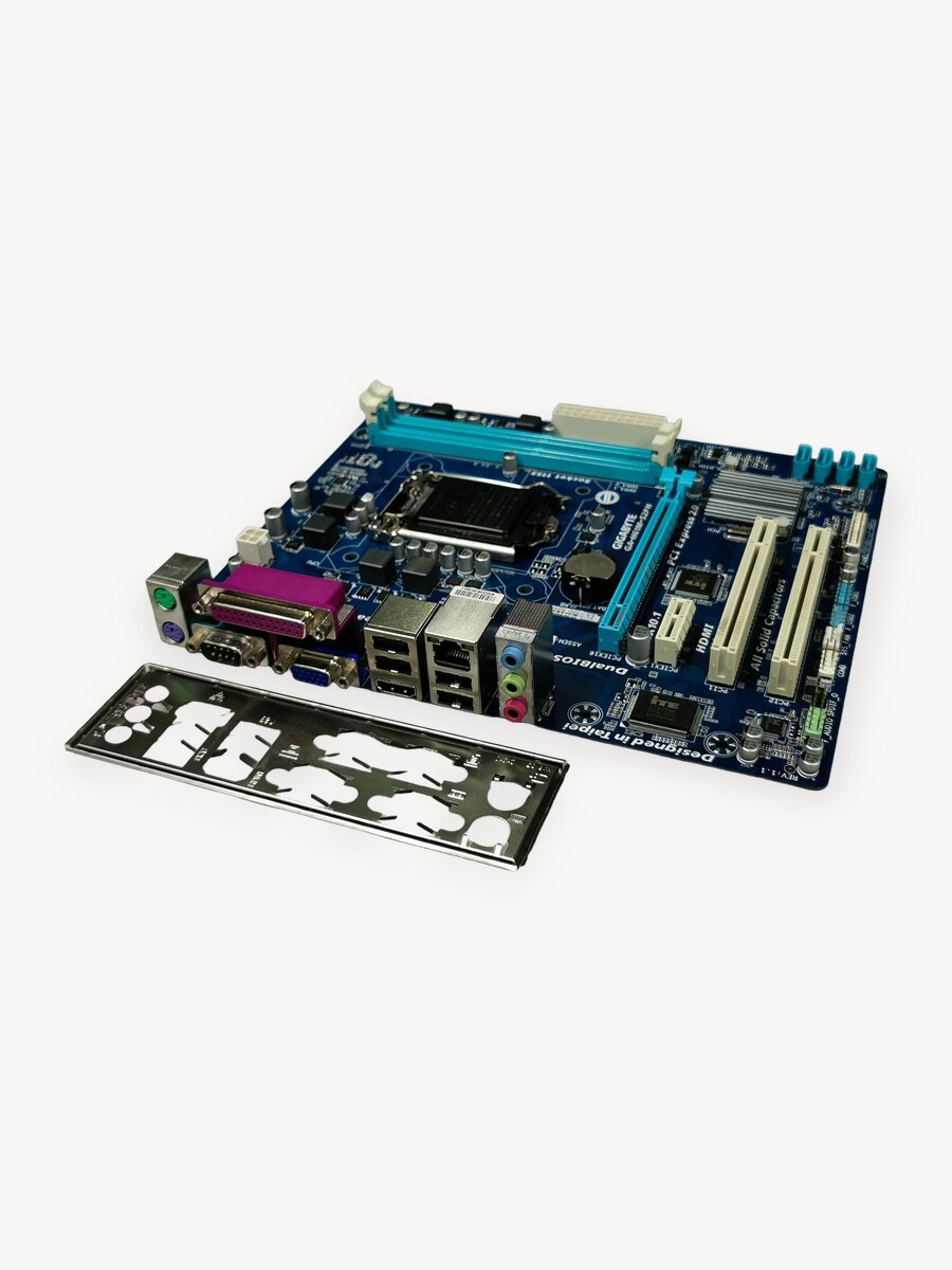 Материнская плата Socket LGA1155 GIGABYTE GA-H61M-S2PH mATX