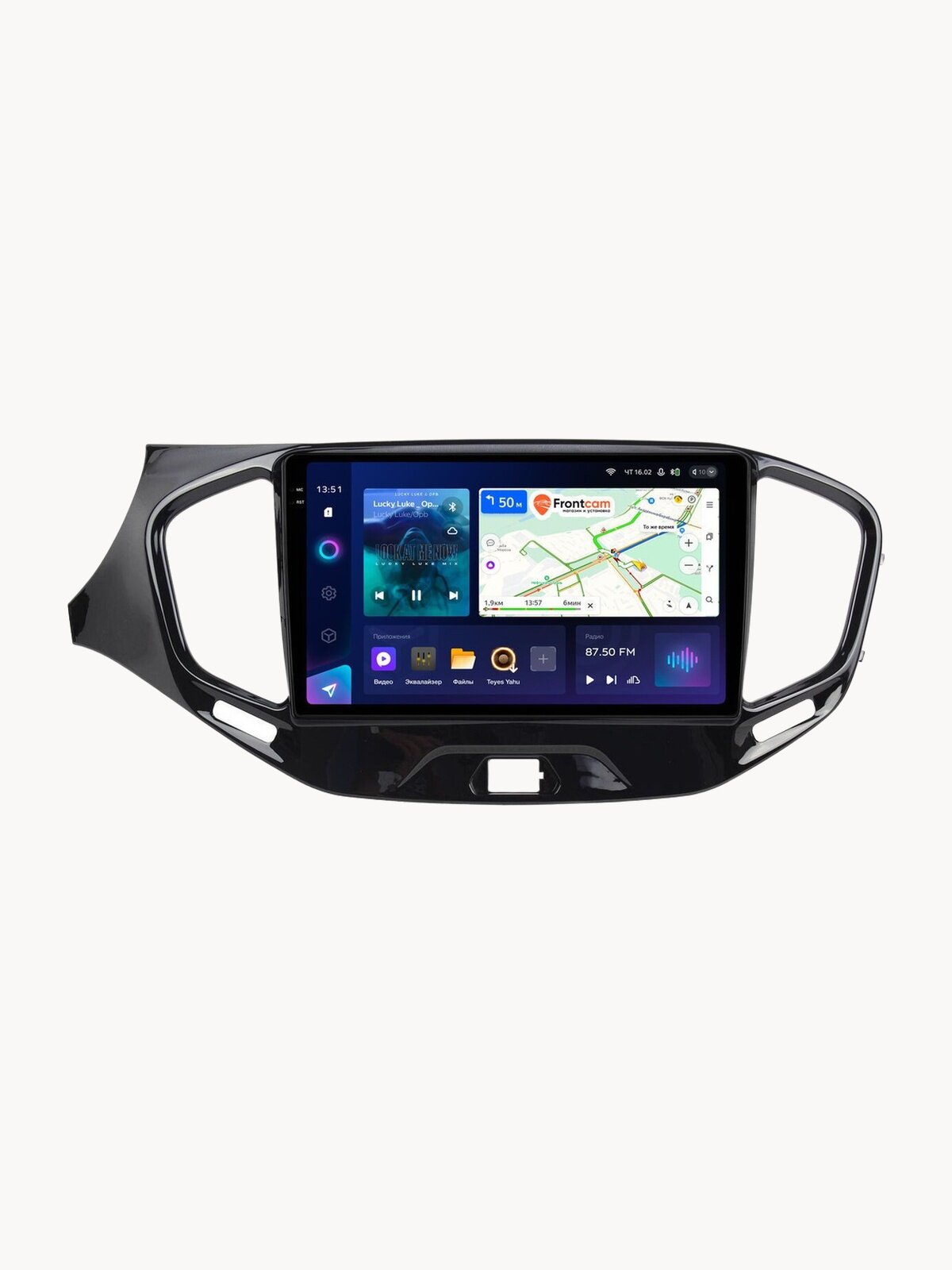 Магнитола TEYES LADA VESTA 2015+ г. CC3 2K 4/64ГБ голосовое управление В подарок!