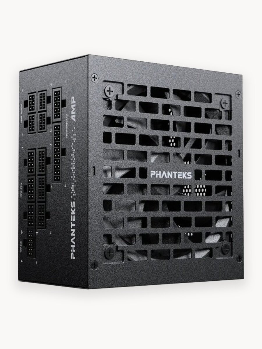 Блок питания Phanteks AMP GH, 1000W, 80+ Platinum, ATX 3.1, черный (PH-P1000GR_BK01)