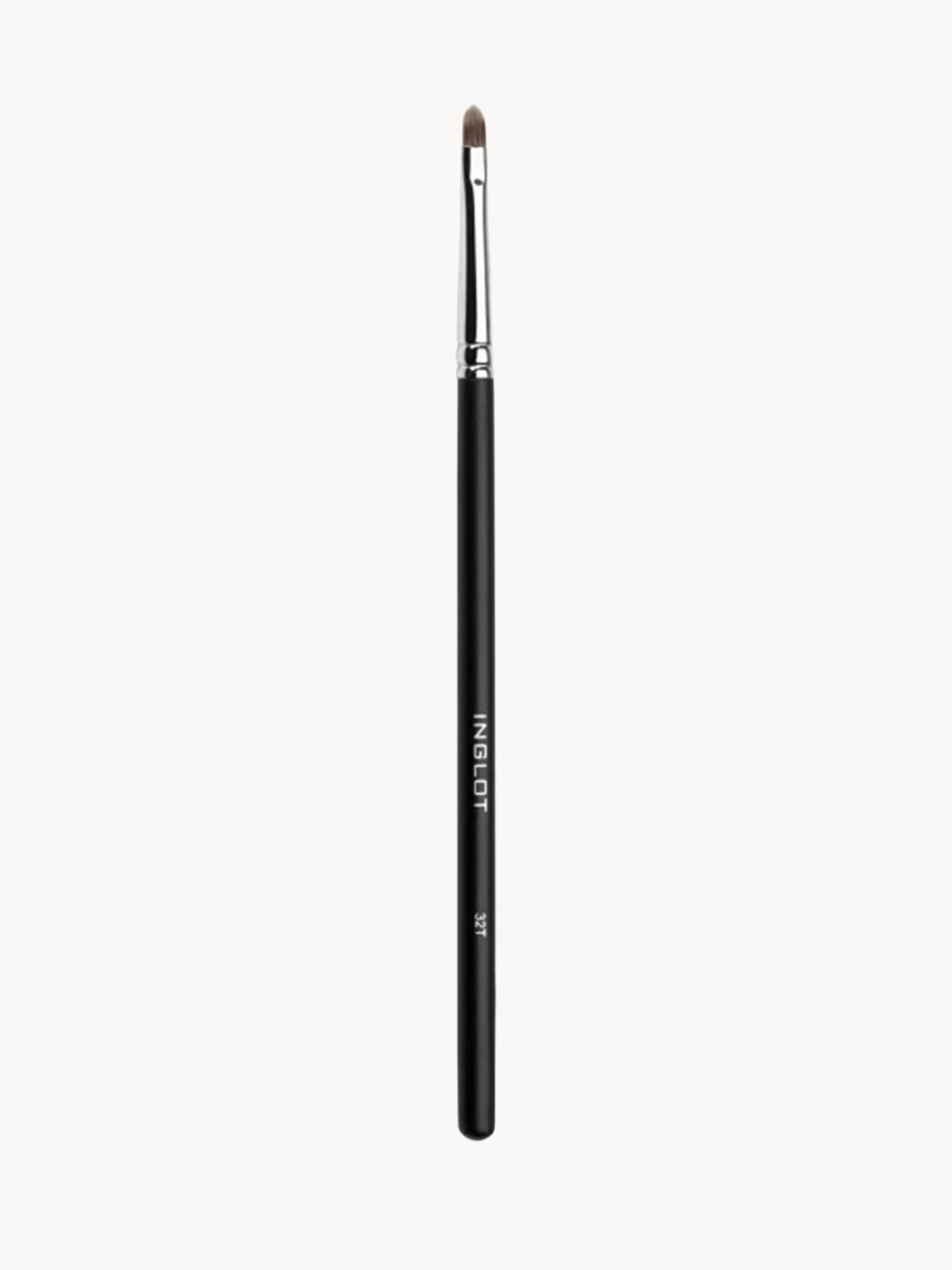 Кисть для макияжа Inglot Makeup Brush 32T, заостренная, для теней и губ, деревянная ручка