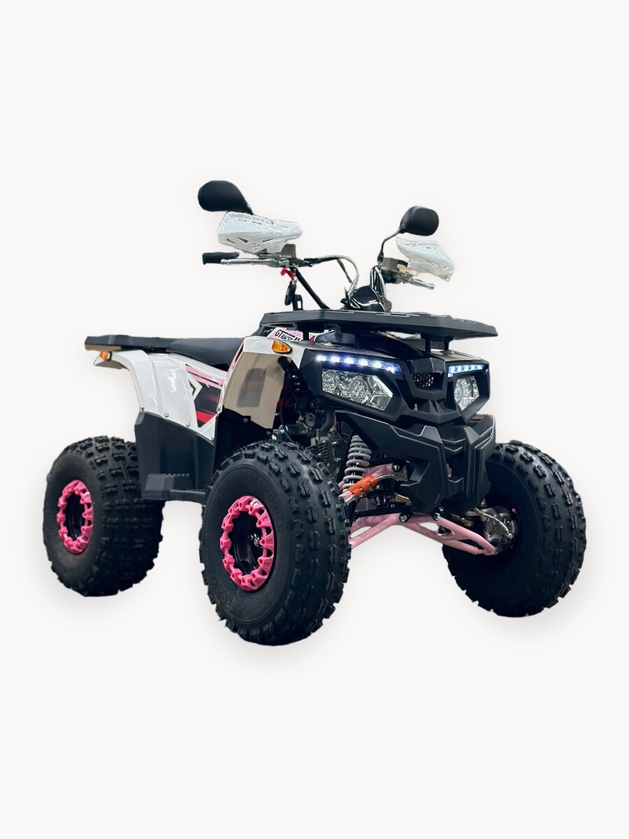 Бензиновый квадроцикл BREND GT RACER MAX ORIGINAL JM-VS125T, объём двигателя 125 см³, мощность 9 л. с, розовый