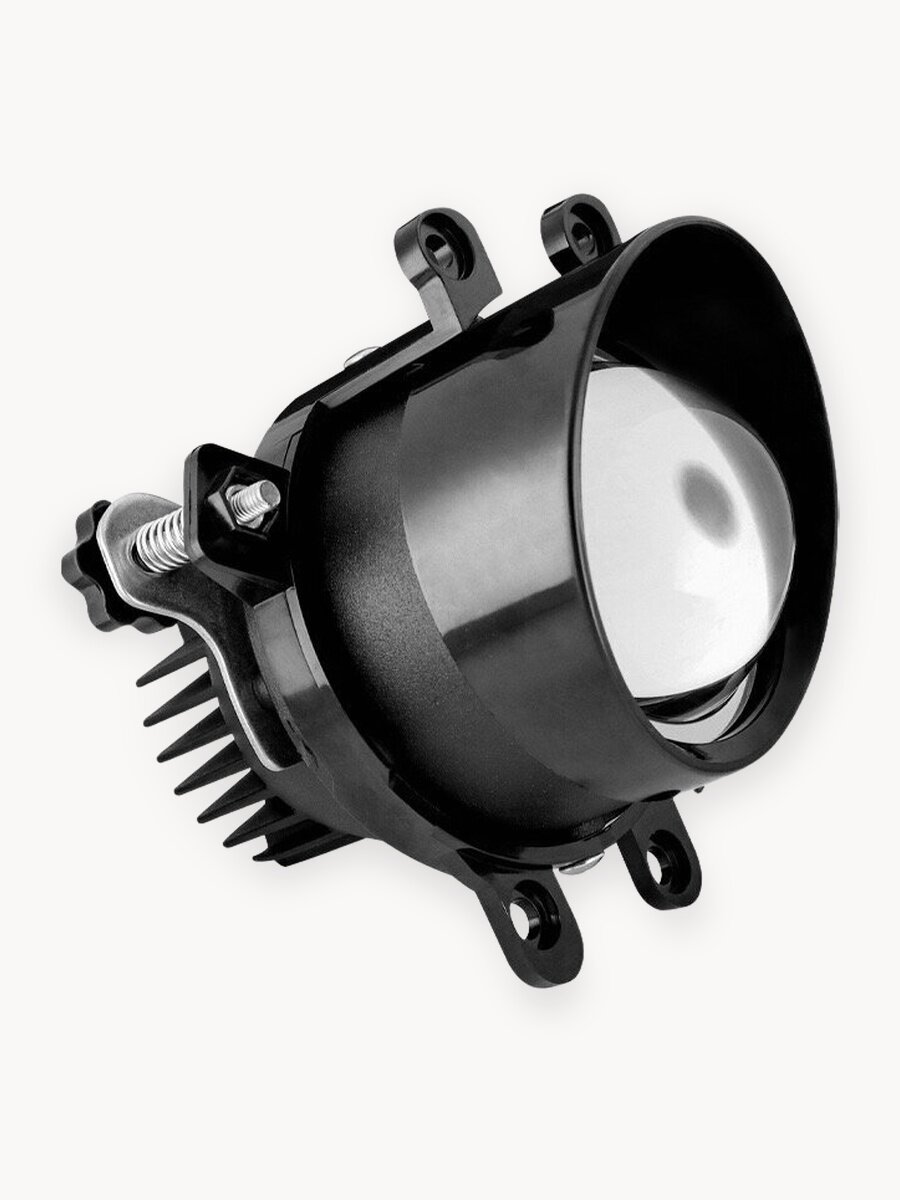Светодиодные герметичные би лед модули ближнего света в ПТФ ZMB LED FOG на Toyota/Lexus 12V 3.0",5500К