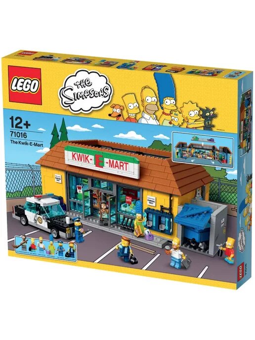 Конструктор LEGO The Simpsons 71016 Kwik-E-Mart