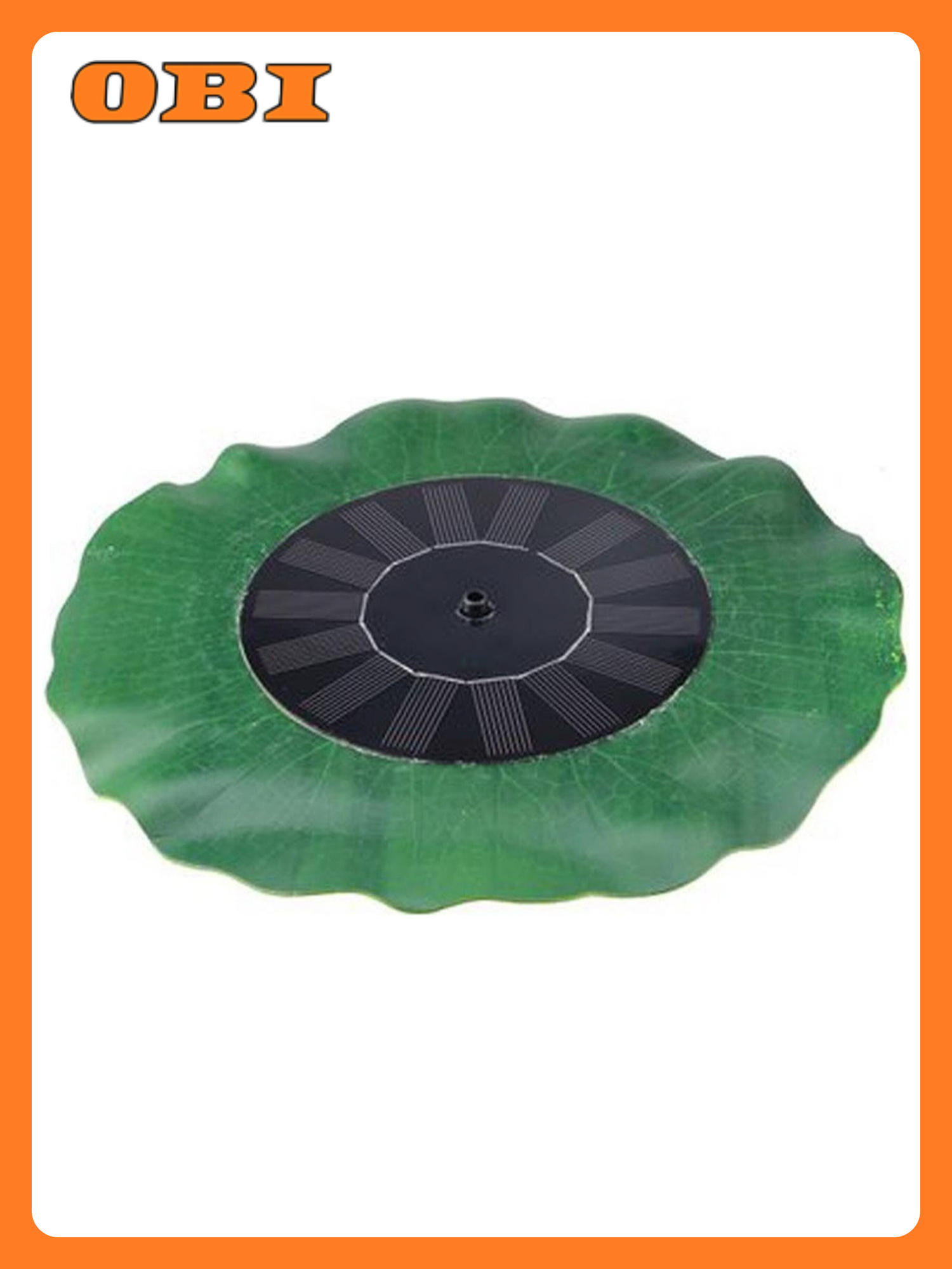 Фонтан плавающий ECOTEC "Лотос" Jet150A6, для пруда, 200 л/ч, 1,4 Вт, пластик