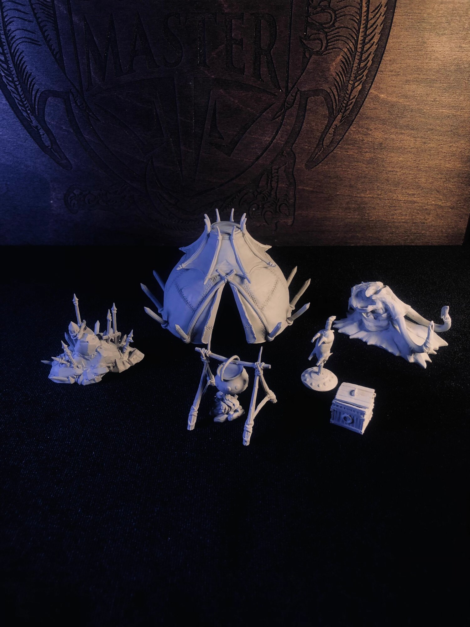 Набор северного Террейна - Миниатюра для настольных игр DnD, ДнД, Dungeons & Dragons, Pathfinder.