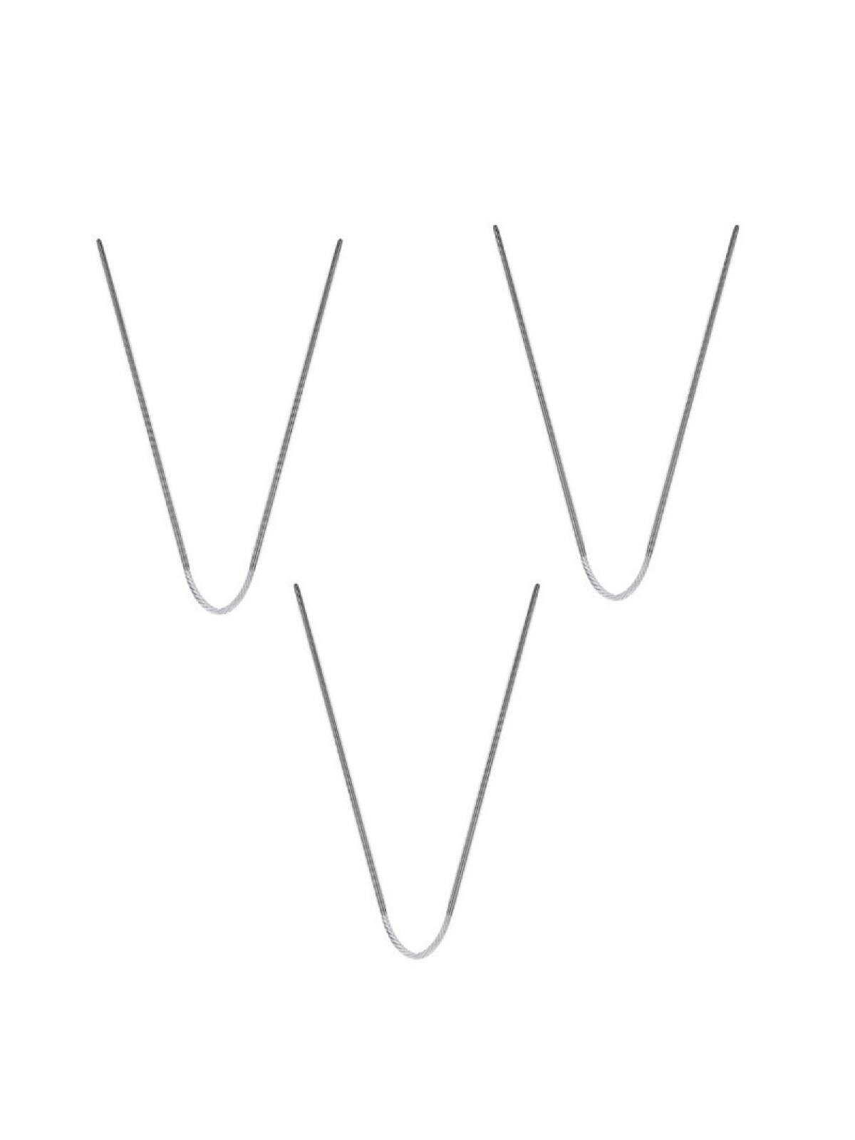 3 шт. Круглая игла, круглая 2/2,5/3/3,5/4 мм Вязальная игла для поделок