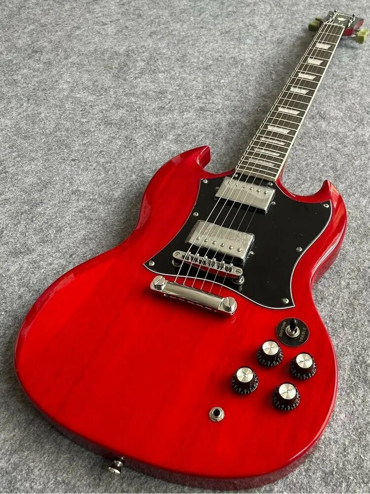 ADAM Электрогитара GIBSN SG Электрическая гитара той же модели 6-струнная, корпус Махагони 39"