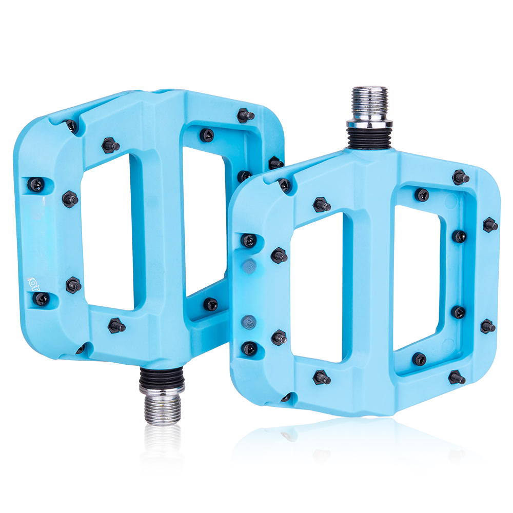 МТБ педали для велосипеда, противоскользящие педали для горного велосипеда, плоские педали для велосипеда 9/16 дюйма