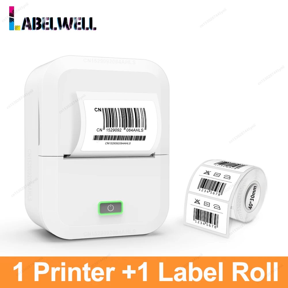 Беспроводной принтер этикеток Labelwell X2, белый