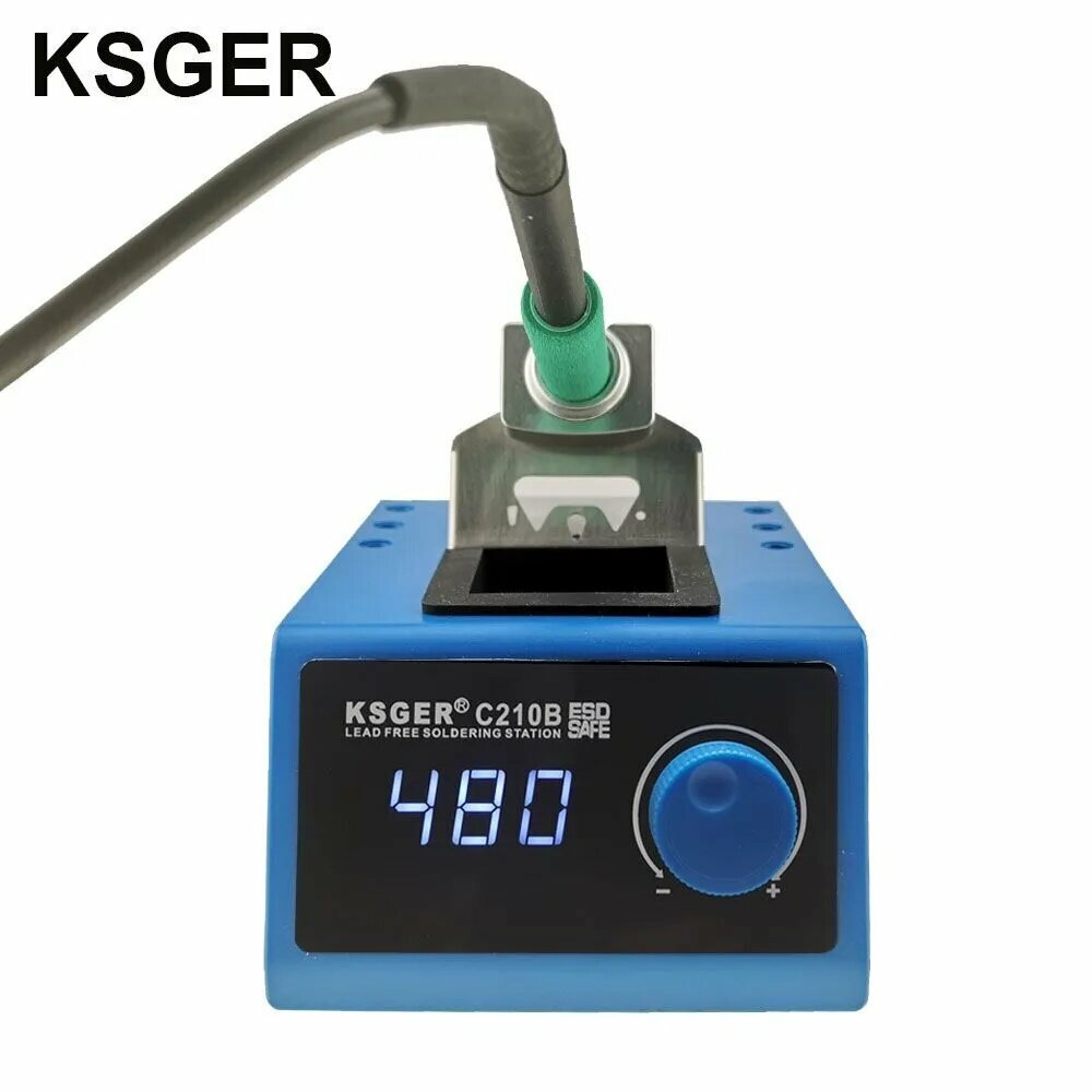 KSGER Цифровая сварочная станция C210 Для JBC-210 Интеллектуальный контроллер Tips для быстрого нагрева сна 85W 150-480C