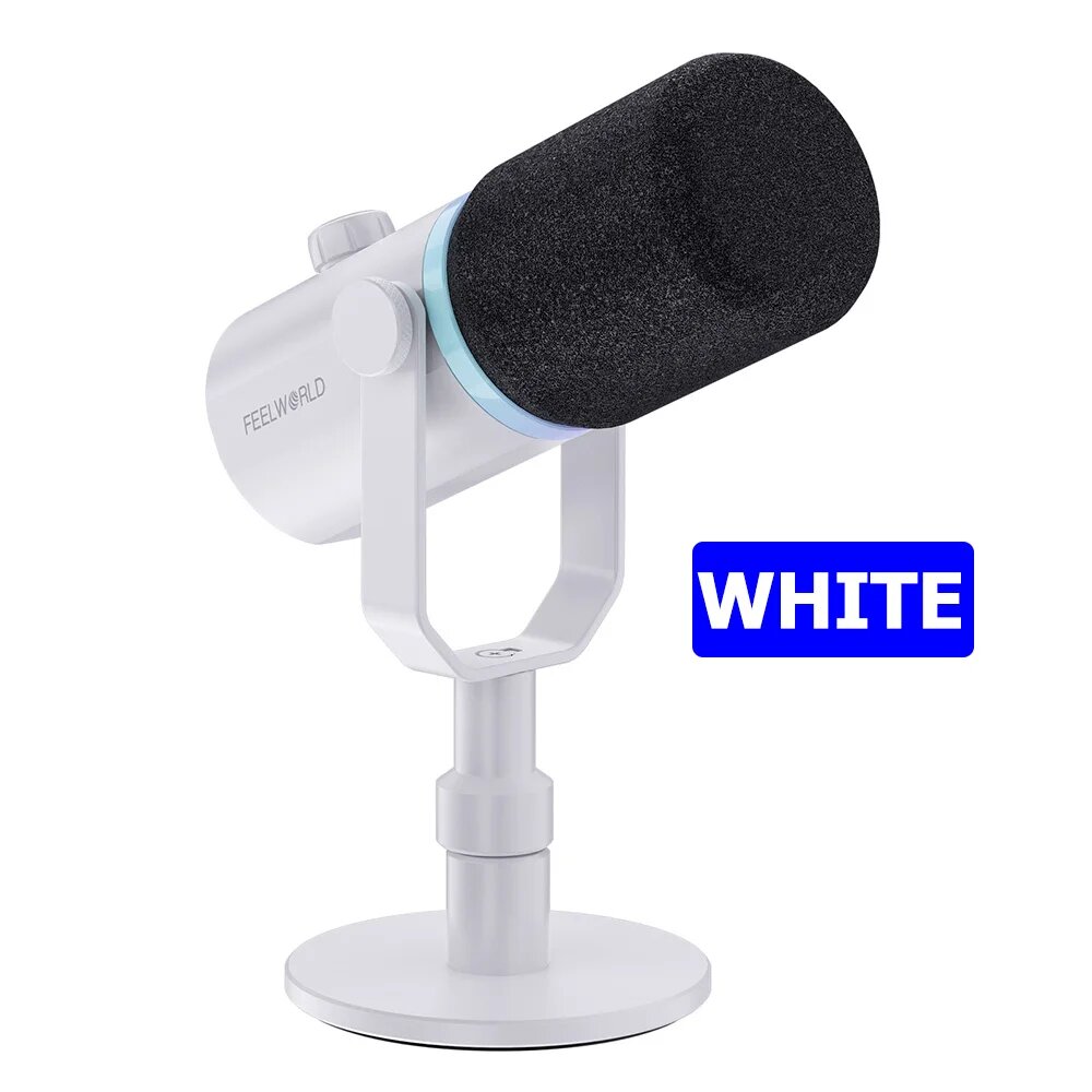 FEELWORLD PM1-XS USB динамический микрофон PM1-XS White