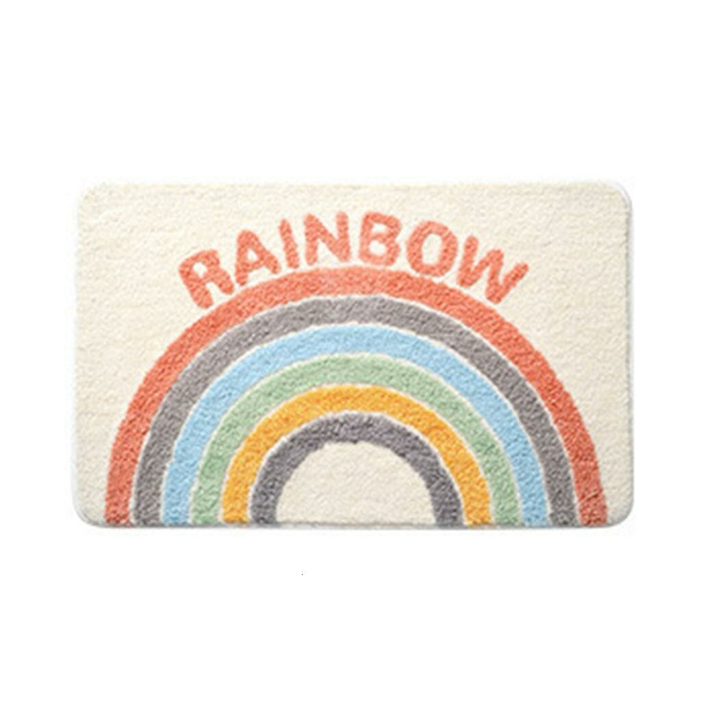 Коврик напольный впитывающий нескользящий, 03 (Выше радуги)