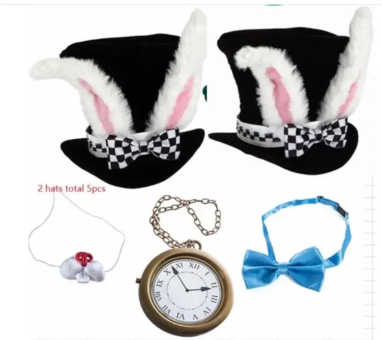 Комплект костюма Кролик из Страны Чудес Оранжевый, Orange