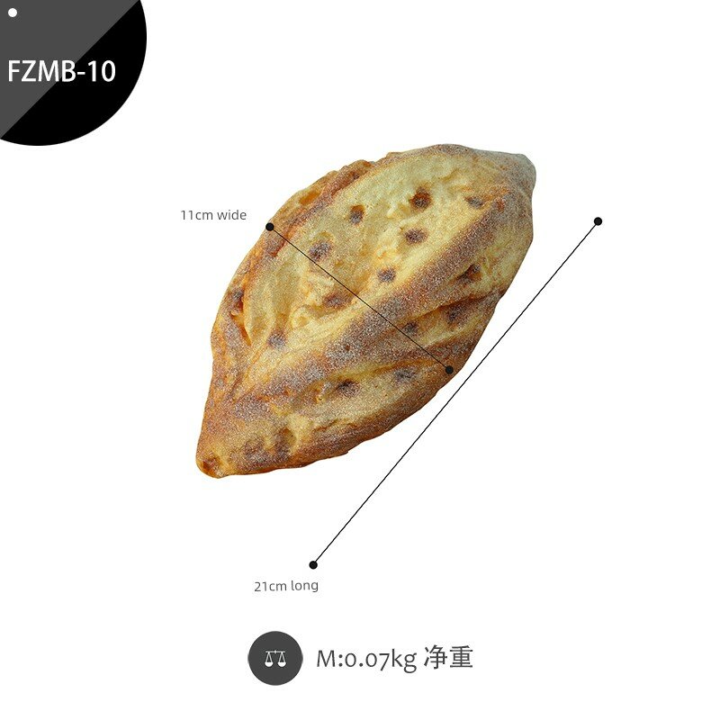 Витрина для хлебобулочных изделий, искусственный хлеб, европейская модель багет, модель комнаты, кухни, мягкое