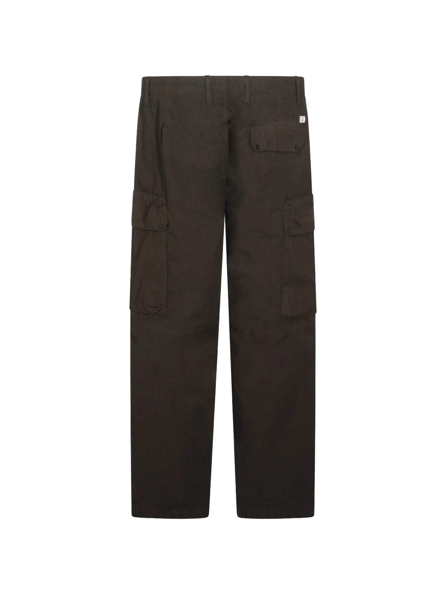 Брюки C.P. COMPANY Cargo-pocket trousers, размер 50 EU, зеленый, — фото 1