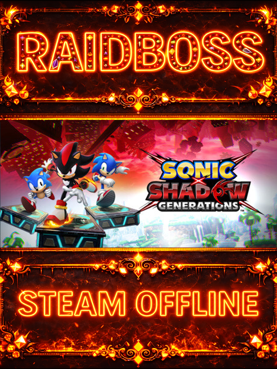 Sonic X Shadow Generations игра на аккаунте для ПК с OFF активацией для Steam (PC) РФ + СНГ