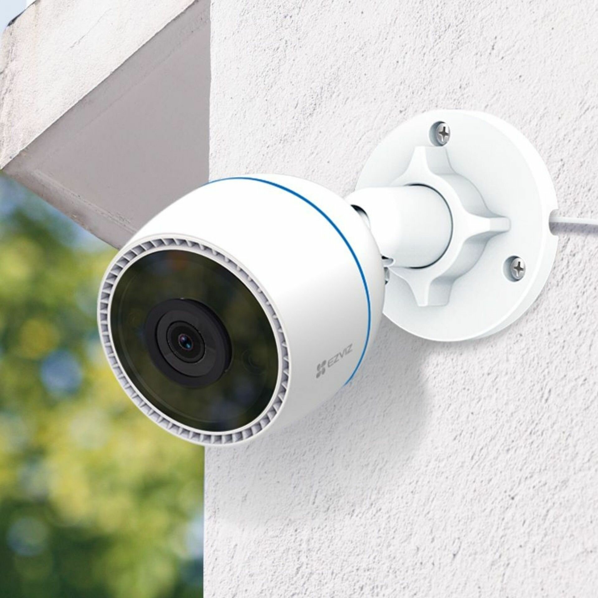 Ezviz H3c (не Color) CS-H3c 2Мп 2,8 мм - камера видеонаблюдения WiFi уличная, умная цифровая IP видеокамера для улицы с ИК подсветкой, 1920x1080 Full HD, H.265/H.264, CMOS 1/2,7"