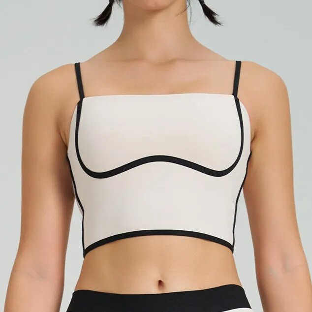 Женский спортивный бюстгальтер для спортзала, йоги, укороченный топ, фитнес-белье, майка без спинки для тренировок, женская спортивная одежда для бега, быстросохнущая спортивная одеждаразмер,42/S
