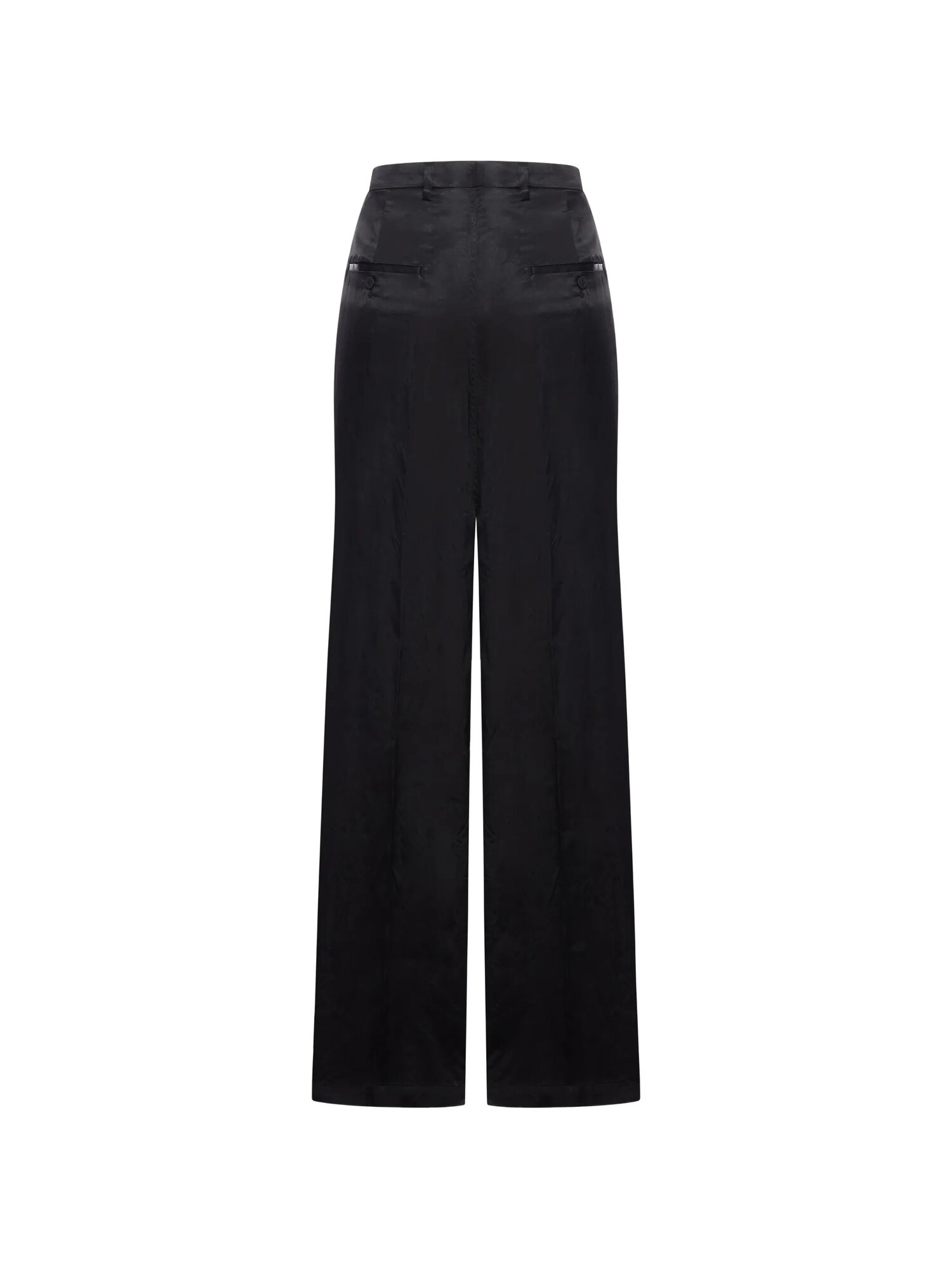 Брюки Rick Owens Pressed-crease tailored trousers, размер 42, черный — фото 1